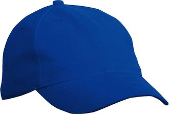 Myrtle Beach Softlining Raver Cap mit Leichter Laminierung Gr. One Size, Blue - Royal