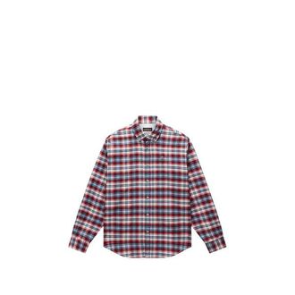 Napapijri Chemise &agrave; carreaux col am&eacute;ricain en coton