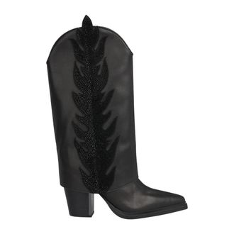 Alma En Pena Flammenstiefel - - Shoes - Damen - Schwarzk - 39 EU