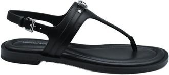 Michael Kors Sandalen - Black Low Top Shoes With Thong Design - Gr. 7_5 - in Schwarz - für Damen