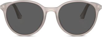 Persol Sonnenbrille mit rundem Gestell - Grau