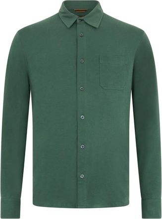 Moorer Homme, Chemises, Vert, Taille: S Siena Shirt