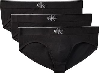 Calvin Klein Homme, Sous-v&ecirc;tements, Noir, Taille: 2XL Hip Brief 3PK