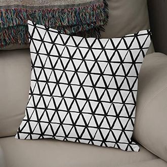 Bonamaison Le Jardin du Lin Kissen Zierkissenbezug Kissenbezug, Zufälliges Muster Dekoration, Für Zuhause Autos Büro Sofa Wohnzimmer Couch Schlafzimmer Dekor, 43