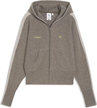 Puma x MADHAPPY T7 Strickjacke Damen, Accessoires, Grau, XL