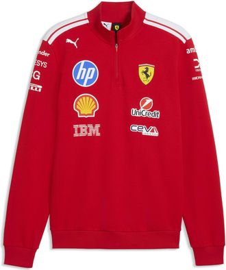 Puma Haut 1/4 zip Replica T7 Scuderia Ferrari HP Unisexe, Accessoires, Rouge, 3XL