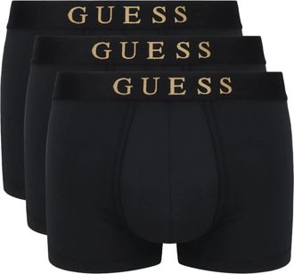 Guess Homme, Sous-v&ecirc;tements, Bleu, Taille: L Tripack Boxer Cotton Stretch