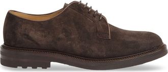 Brunello Cucinelli Derby-Schuhe aus Wildleder - Braun
