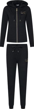 Emporio Armani Jogginganzug 8NTV51 TJ9RZ 1200 Schwarz Regular Fit