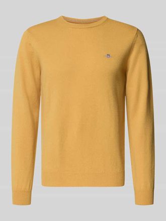 GANT Regular Fit Pullover aus reiner Wolle