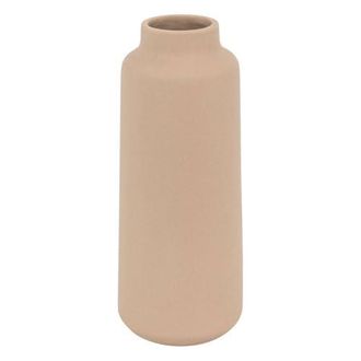 Atmosphera Atmosphera - Vase c&eacute;ramique rily Rose Clair h30cm