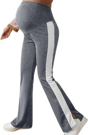 Generic Pantalon Jogging Grande Taille Femme Leggings Boyfriend Bas Poche Capri Trou&eacute; Respirant 100 D&eacute;but Outdoor in Canard Marque Electrique Amincissante Tra