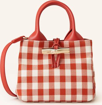 Longchamp Handtasche Le Roseau Xs rot