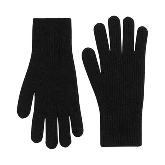 Toteme Gants en Cachemire - Femme - Accessoires - Noir - Taille: ONE Size