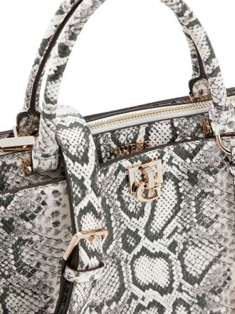 Guess Womens Satchel Bag Natural Polyurethane - Satchel-Bags