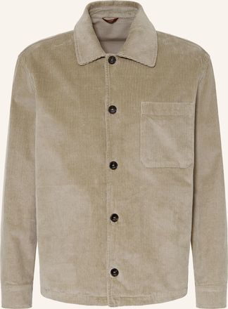 Cruna Cruna Cord-Overshirt beige