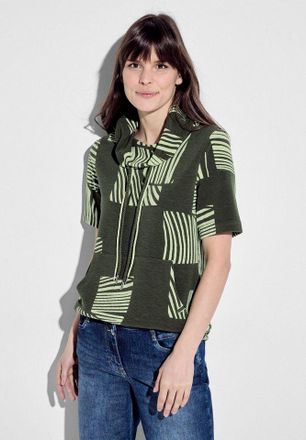 Cecil T-Shirt mit K&auml;ngurutasche