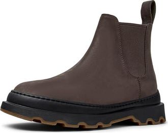 Camper Femme Brutus+ K400818 Bottines Chelsea, Marron foncé 002, 39 EU