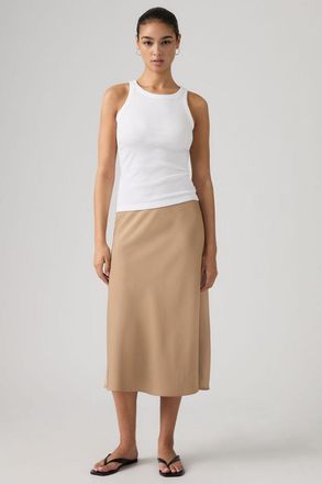 Levi's Jupe Mi Longue Fendue Ariel - Femme - Neutral / Amphora - XS