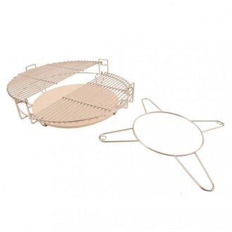 Barbecook Set de cuisson Divide & Conquer pour Kamado avec Grille de 46cm dont Kamal