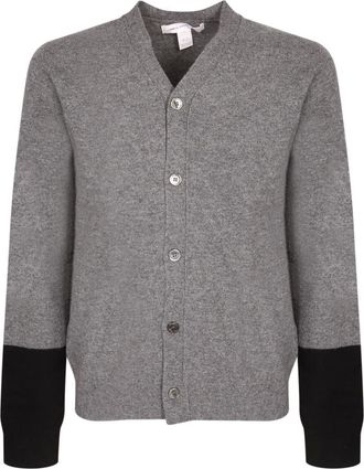 Comme Des Gar&ccedil;ons Homme, Pulls, Gris, Taille: M Knit Cardigan