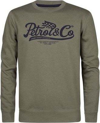 Petrol Industries Petrol Herren M-3050-swr110 Sudaderas, Mossy Stone, XL