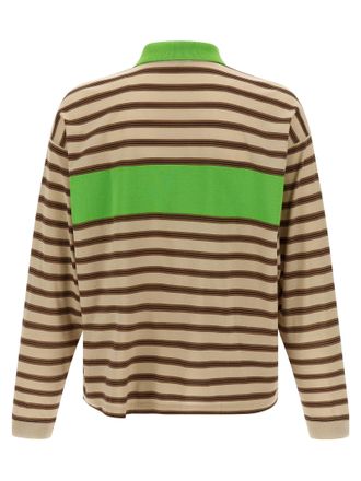 Versace Mens Multicolor Cotton Polo Shirt
