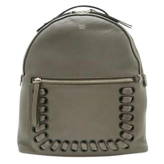 Fendi Pre-owned Vintage Rucksack - - Pre-owned - Damen - Grau - ONE SIZE