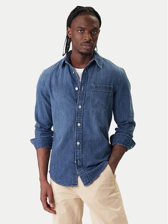 Tommy Jeans Hemd DM0DM22303 Blau Regular Fit