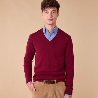 Bexley Elian - Pull homme bordeaux