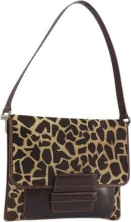 Fendi Sac bandouli&egrave;re vintage Pre-owned - Femme - Pre-owned - Brun - Taille: ONE Size