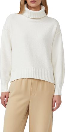 s.Oliver Kuscheliger Strickpullover mit breitem Rollkragen