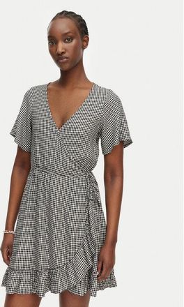 Roxy Kleid f&uuml;r den Alltag Zenith Wrap ERJWD03876 Schwarz Regular Fit