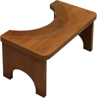 Generic Tritthocker f&uuml;r Toilette | Toilettenhocker aus Holz | Haushaltsleiter f&uuml;r Toilette - f&uuml;r Erwachsene, &auml;ltere Menschen, Badezimmer, Dusche, Camping, Rei