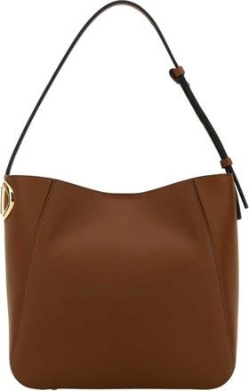 Valentino Garavani Femme, Sacs, Brun, Taille: ONE Size VLogo Side Bucket Bag