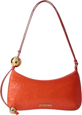 Jacquemus Femme, Sacs, Orange, Taille: ONE Size Le Bisou Perle Shoulder Bag