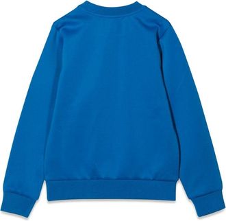 DKNY Cotton-Blend Crewneck Sweatshirt - Blue