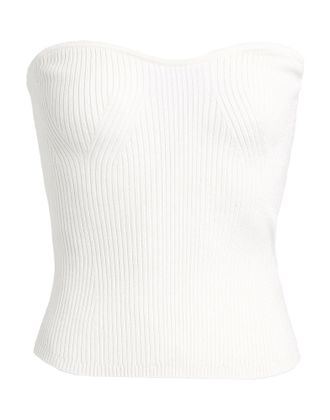 Ralph Lauren RIB-KNIT CORSET TUBE TOP