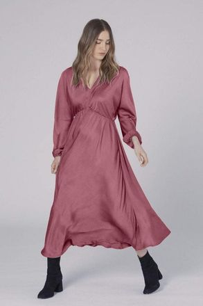 Neu Nomads Damen vegan Kleid Helena Pflaume