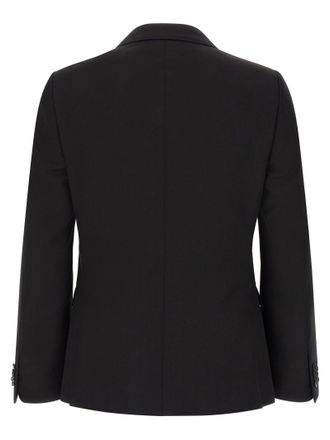 Ermenegildo Zegna Wool and Mohair Blend Pant Suit - Black