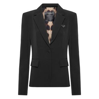 Philipp Plein Damen, Jacken, Schwarzk, SGr&ouml;&szlig;e