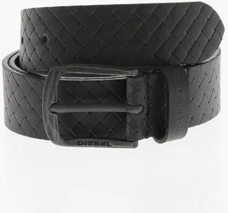 Diesel 40mm Braided Leather Belt size 100