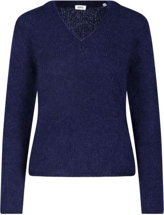 Aspesi Mohair- Und Wollpullover