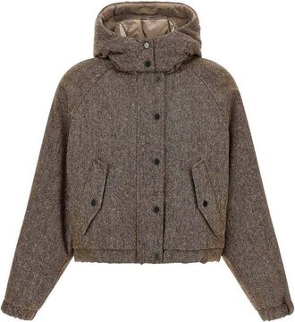 Brunello Cucinelli Daunenjacke - Braun