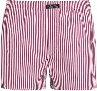 van Laack Boxershorts aus Baumwolle mit Streifenmuster in