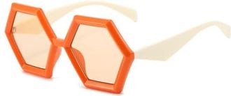 Generic Lunettes De Soleil Dext&eacute;rieur &Agrave; Monture Large For Hommes Et Femmes, Id&eacute;ales For La Conduite Les Trajets Domicile-travail(Brown)