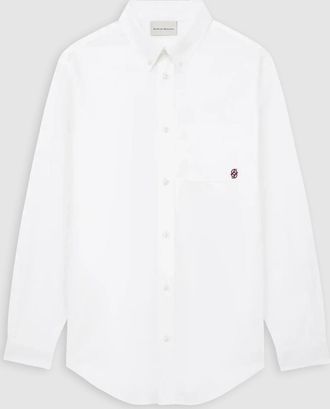Dr&ocirc;le de Monsieur Chemise Oxford White