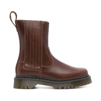 Dr. Martens Damen Leder Stiefeletten - - Shoes - Damen - Braun - 40 EU