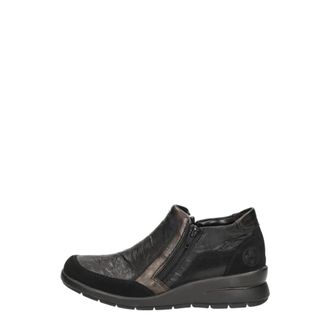 Rieker Enkellaarsjes Plat - - Shoes - Damen - Schwarzk - 42 EU