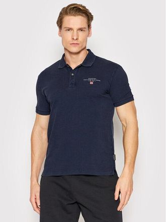 Napapijri Poloshirt Elbas NP0A4GDL Dunkelblau Regular Fit